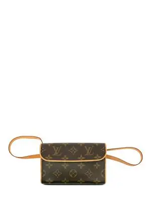 LOUIS VUITTON 2003 Monogram Pochette Florentine Belt Bag - Brown