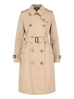 Burberry Kensington Heritage Trench Coat - Beige