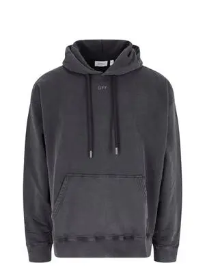 Off-White Hoodie "swimming Face - Black