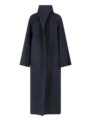 Khaite Romare Wool Coat - Gray
