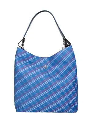 VIVIENNE WESTWOOD Large Shoulder Bag "lottie - Blue