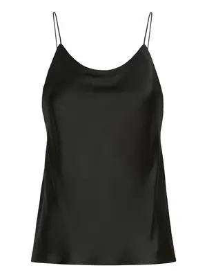 Max Mara Silk Cami Top - Black