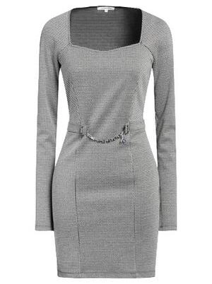 Patrizia Pepe Mini Dress Size Polyester, Viscose, Elastane - Black