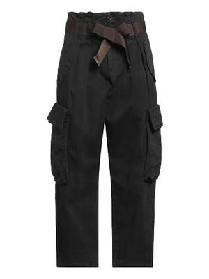 Pinko Cotton Cargo Pants - Black