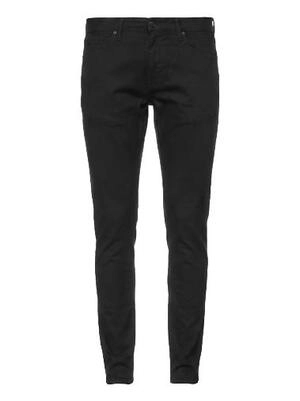 Emporio Armani Cotton Elastane Gabardine Pants - Black