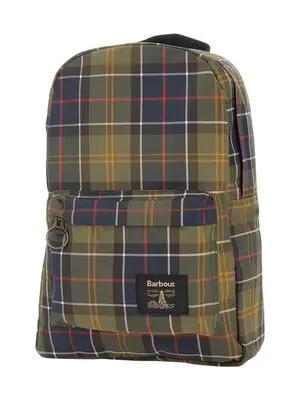 Barbour Torridon Plaid Backpack - Green