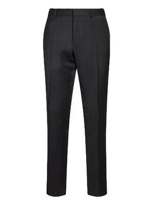 Dunhill Charcoal Wool Trousers - Grey