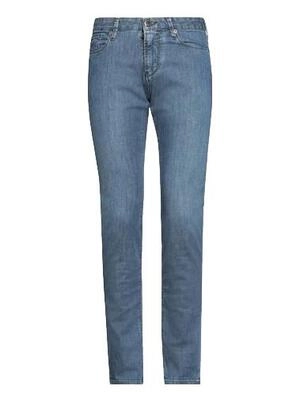 Emporio Armani Cotton Elastane Jeans - Blue