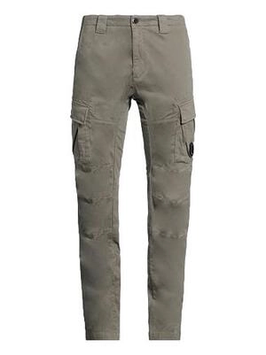 C.P. COMPANY Cotton Elastane Cargo Pants - Grey