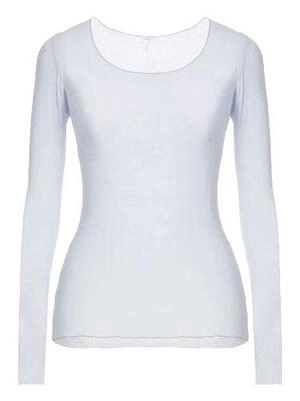 DANIELE FIESOLI Long Sleeve Crewneck T-shirt - Blue