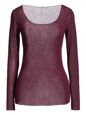 DANIELE FIESOLI Long Sleeve Crewneck T-shirt - Red