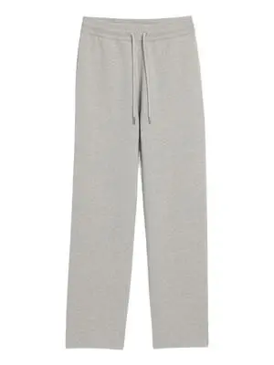 AMI Paris De Coeur Cotton Sweatpants - Grey