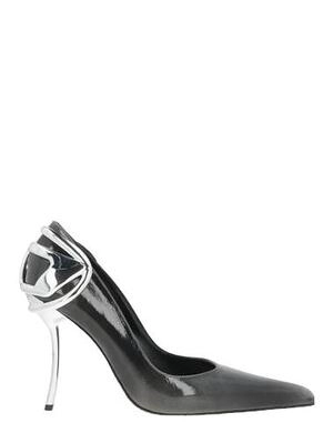 DIESEL® Pumps With Embellished Heel - Grey