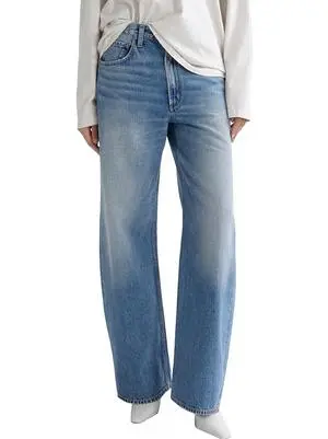 AGOLDE Low Curve High Rise Tapered Jeans - Venture