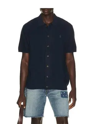 Polo Ralph Lauren Polo Ralph Lauren Short Sleeve Cardigan Bright Navy