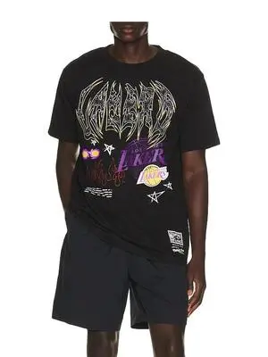 Mitchell & Ness Nba Los Angeles Lakers Best In Class Tee - Black