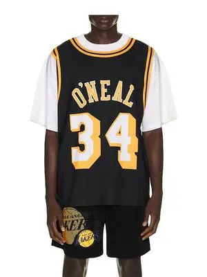 Mitchell & Ness Nba Shaquille O'neal Best In Class Short Sleeve Jersey - Black