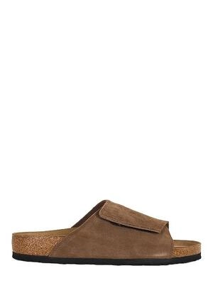 BIRKENSTOCK BIRKENSTOCK Solana Suede Sandals Dark Tea