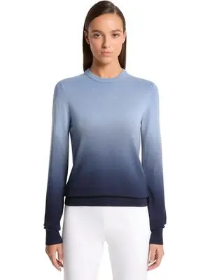 Michael Kors Ombré Cashmere Sweater - Blue