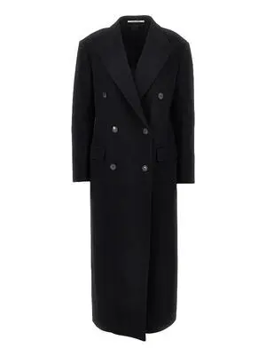 TAGLIATORE TAGLIATORE Wool And Cashmere Blend Long Coat