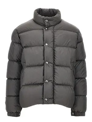 MONCLER MONCLER Pesio Down Jacket With Logo Patch