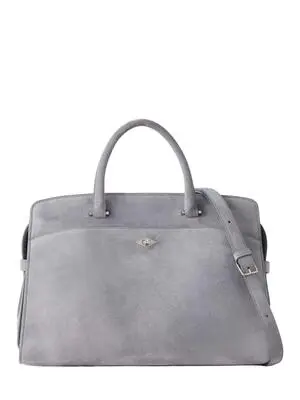 METIER Private Eye Suede Shoulder Bag - Gray
