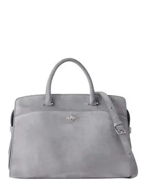 METIER Private Eye Suede Shoulder Bag - Gray
