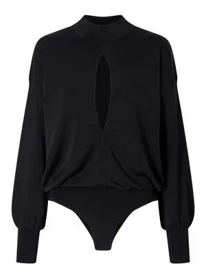 Galvan Fontana Stretch-jersey Bodysuit - Black