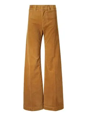 Polo Ralph Lauren Corduroy Wide-leg Pants - Tan