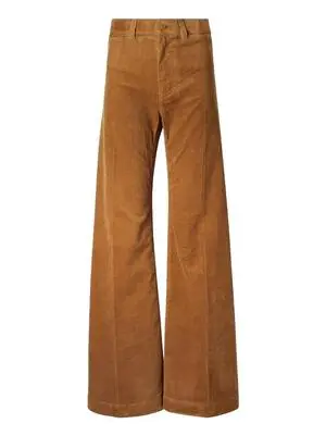 Polo Ralph Lauren Corduroy Wide-leg Pants - Tan