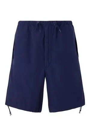 Polo Ralph Lauren Straight-leg Cotton-canvas Shorts - Blue