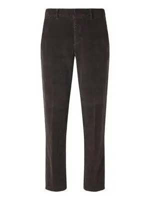 Altea Dumbo Straight-leg Corduroy Trousers - Brown