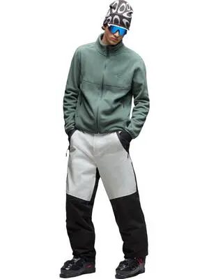 Oakley Canopy Fleece Zip Sweatshirt With Stand Collar - Green