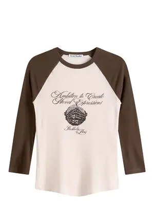 Acne Studios Acne Studios Emersona Top Beige/brown