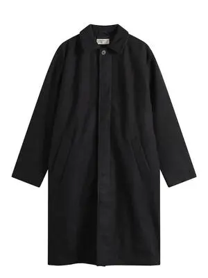 Universal Works Mowbray Mac Coat - Black