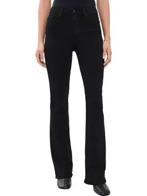 Paige Laurel Canyon Jeans - Black Shadow