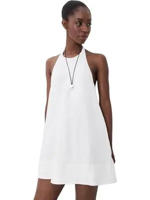 A.L.C. Winona Halter Dress - Ivory