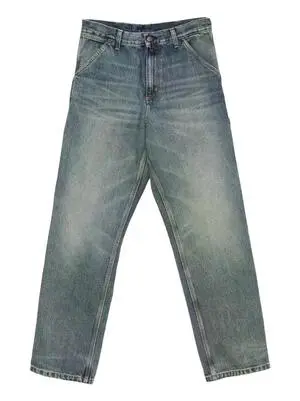 Carhartt Work In Progress Single Knee Jeans - Blue