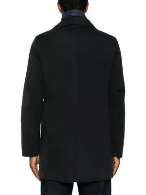 ZEROSETTANTA STUDIO Button-fastening Single-breasted Coat - Black