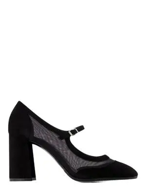 CAREL Sacha Night Mesh Pumps - Black