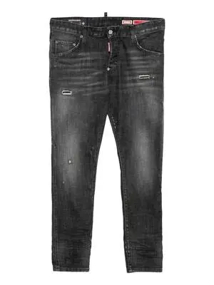 Dsquared2 Distressed Faded-effect Jeans - Black