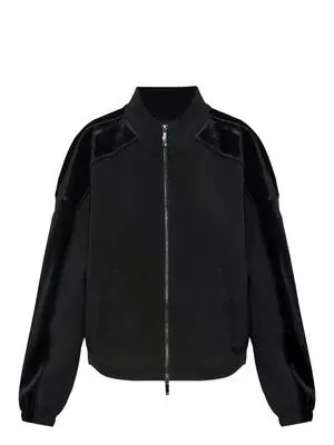 EMPORIO ARMANI Emporio Armani Double Jersey Zip-Up Jacket