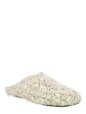 COTEMP Woven Slip-on Mules - Neutrals