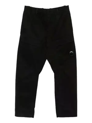 C.P. COMPANY Lens Detail Cargo Pants - Black