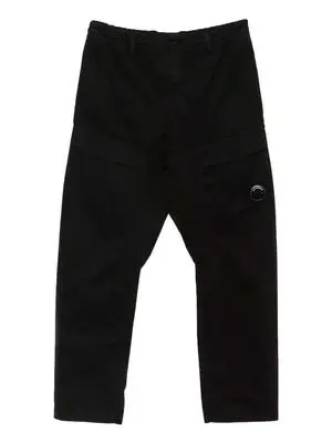 C.P. COMPANY Lens Detail Cargo Pants - Black