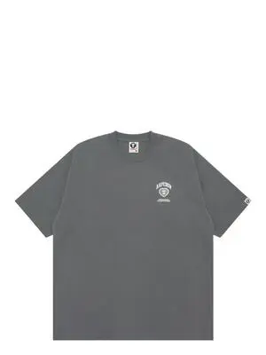 AAPE BY *A BATHING APE Heart-patch T-shirt - Grey