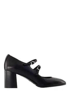 CAREL Alice Buckle-strap Pumps - Black