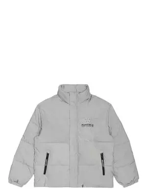 AAPE BY *A BATHING APE Moonface Patch Padded Jacket - Grey