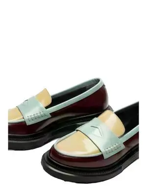 ADIEU PARIS Type 218 Leather Loafers - Red