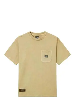 Izzue Patch-detail Pocket T-shirt - Neutrals